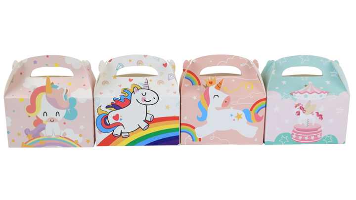 Unicorn Paper Bag with Handle - Perfect for Party Supplies