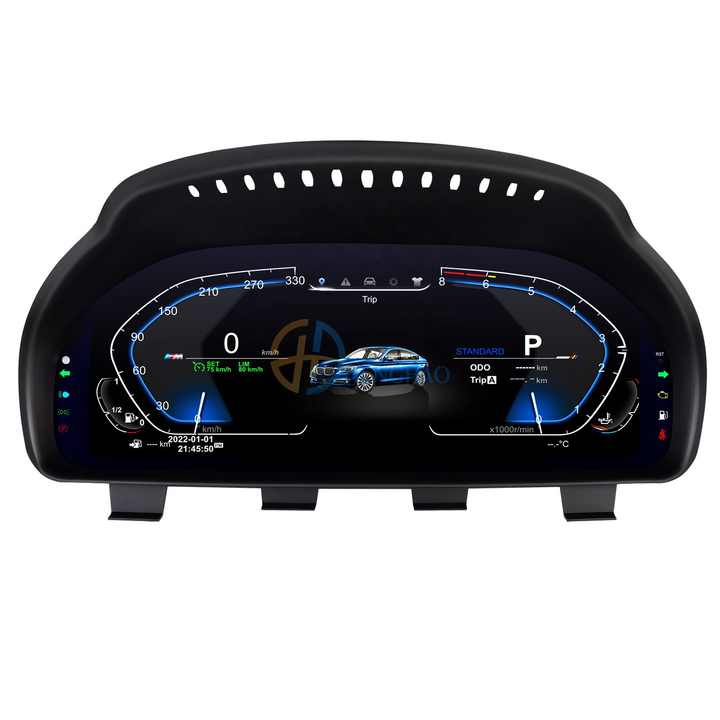 Car Display Screen Speedometer Digital Cluster LCD Dashboard for BMW ...