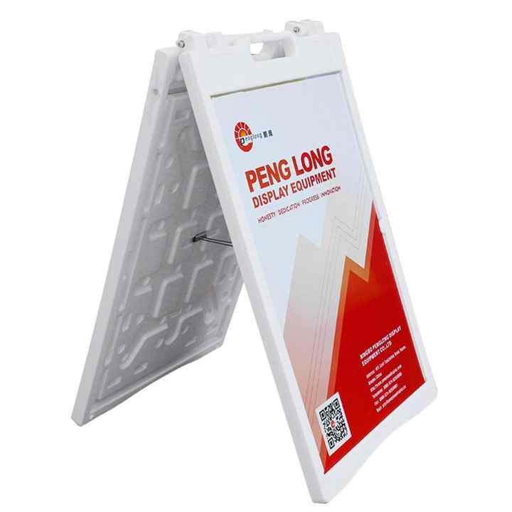 Plastic Water Filled Poster Stand Pavement Sign Plastic A Board Sign A ...