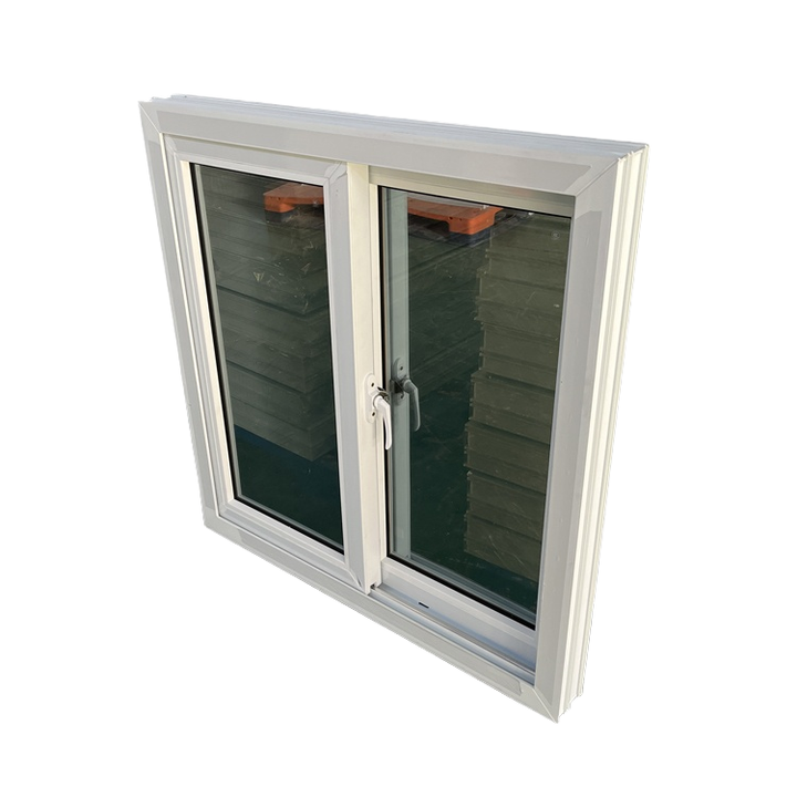 Modern UPVC Profile Windows with Double Glazed Vinyl Sliding Horizontal ...