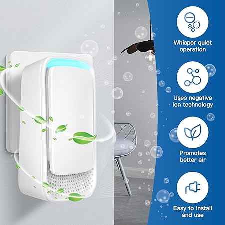 Plug in Air Ionizers - Portable Air Freshener for Bedrooms