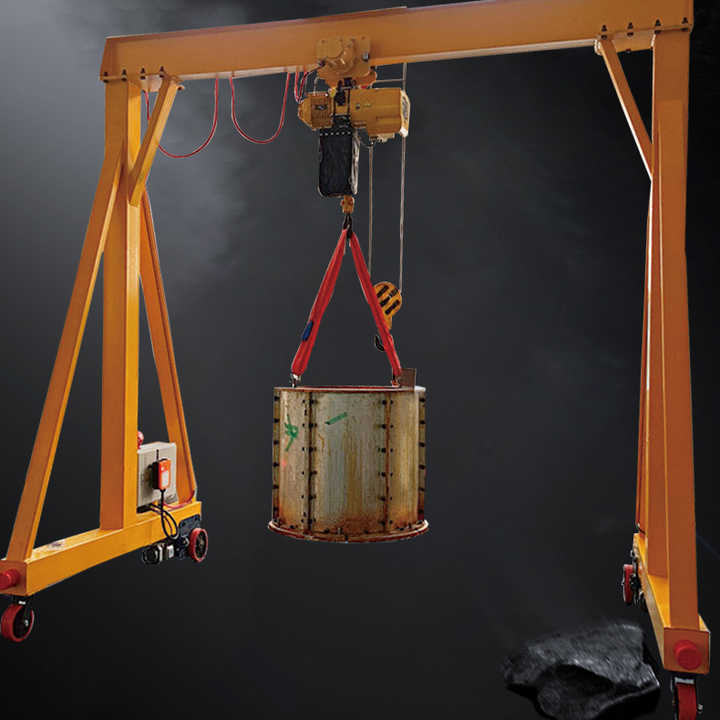 Mini Gantry Crane - 1 to 5 Ton Portable Cranes for Easy Lifting