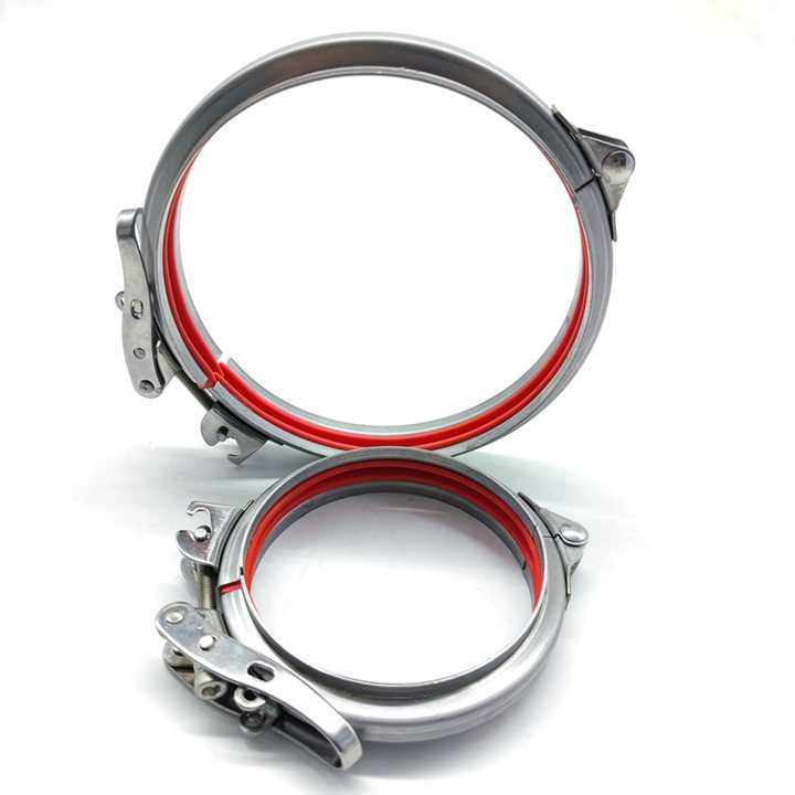 250mm 10" Air Duct Dust Collection Systems - Quick Release Clamps