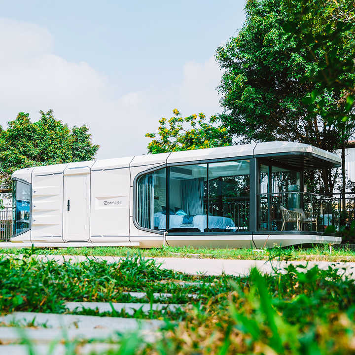 Zcamp P7 Capsule House - Modern Eco-Friendly Prefab Hotel