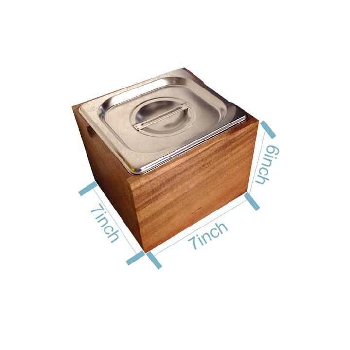 Multi-function Custom Food Waste Wood Countertop Compost Bin for ...