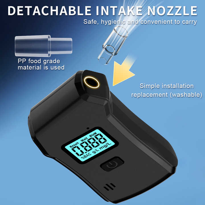 Wholesale New Arrivals Portable Breath Alcohol Tester Monitor Alcohol ...