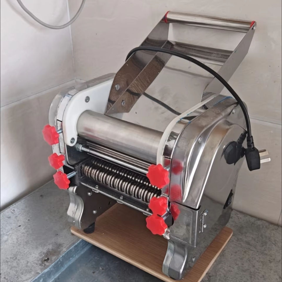 Commercial Stainless Steel Electric Fresh Noodle Making Machine Home ...