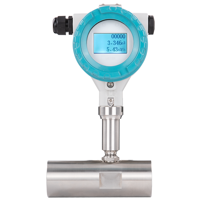 DN25 Turbine Flowmeter High Accuracy Turbine Flow Meter with Digital ...