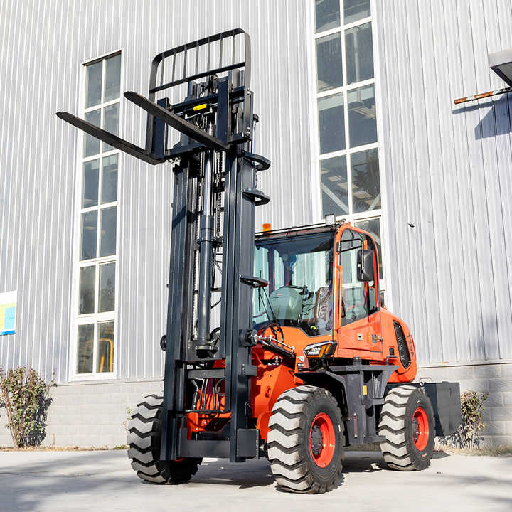 Factory Brand Engine diesel Forklift 4wd 4x4 3 Ton 3.5 Ton 5 Ton Off-road Diesel All Rough ...