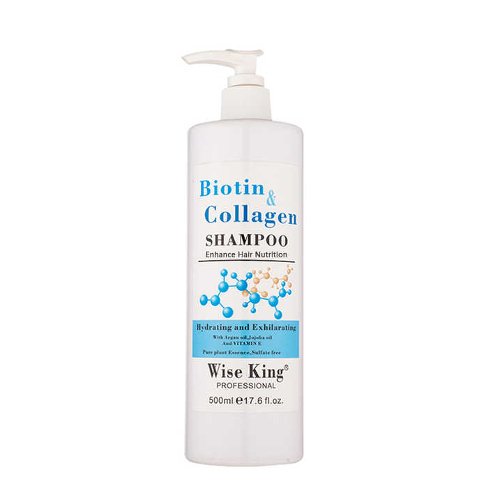 Biotin Collagen Shampoo 500ml Anti-hair Loss and Repairing Damage Hair ...