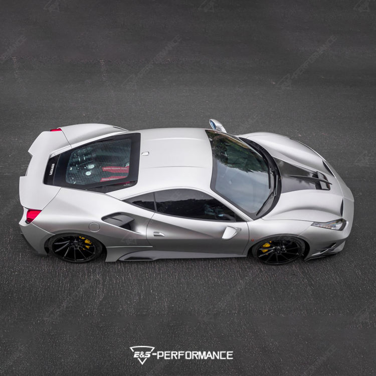 Car Body Kit for Ferrari 488 Upgrade to M Style Front Bumper Rear ...