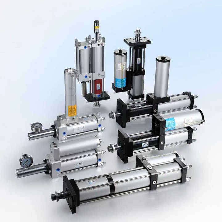 APT/CPT/MPT Series Air-Hydraulic Booster Cylinder 100x50x10-3T/5T/10T ...