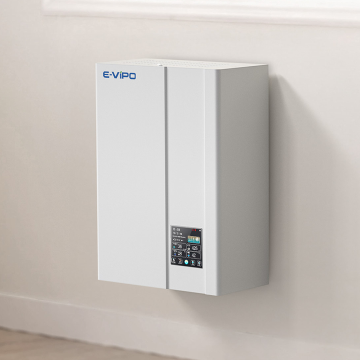 ERV Recuperator Ductless HRV ERV Ventilation System Air to Air Heat ...