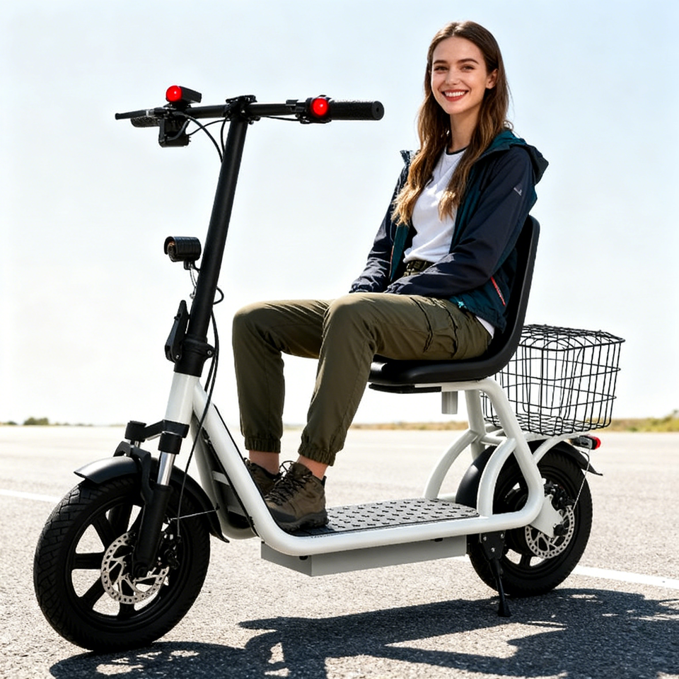 Nice Quality Electric Scooter Bike 14-Inch with Seat Electric Scooters ...