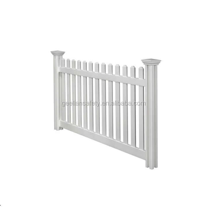 Outdoor PVC Vinyl Plastic Portable Temporary Picket Fence Panels,Event ...