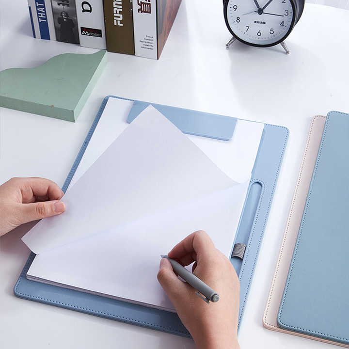 Wholesale High Quality Office Supplies File Folder A4 PU Leather ...
