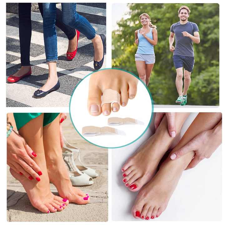 NEW Hammer Toe Wraps, Big Toe Straightener Corrector With Soft Padded ...