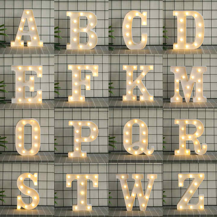 Led Letters O 3d Lights Spotlight Lamp Decor Alphabet| Alibaba.com