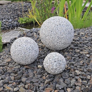 Polished Granite Balls - Custom Size Outdoor Decor