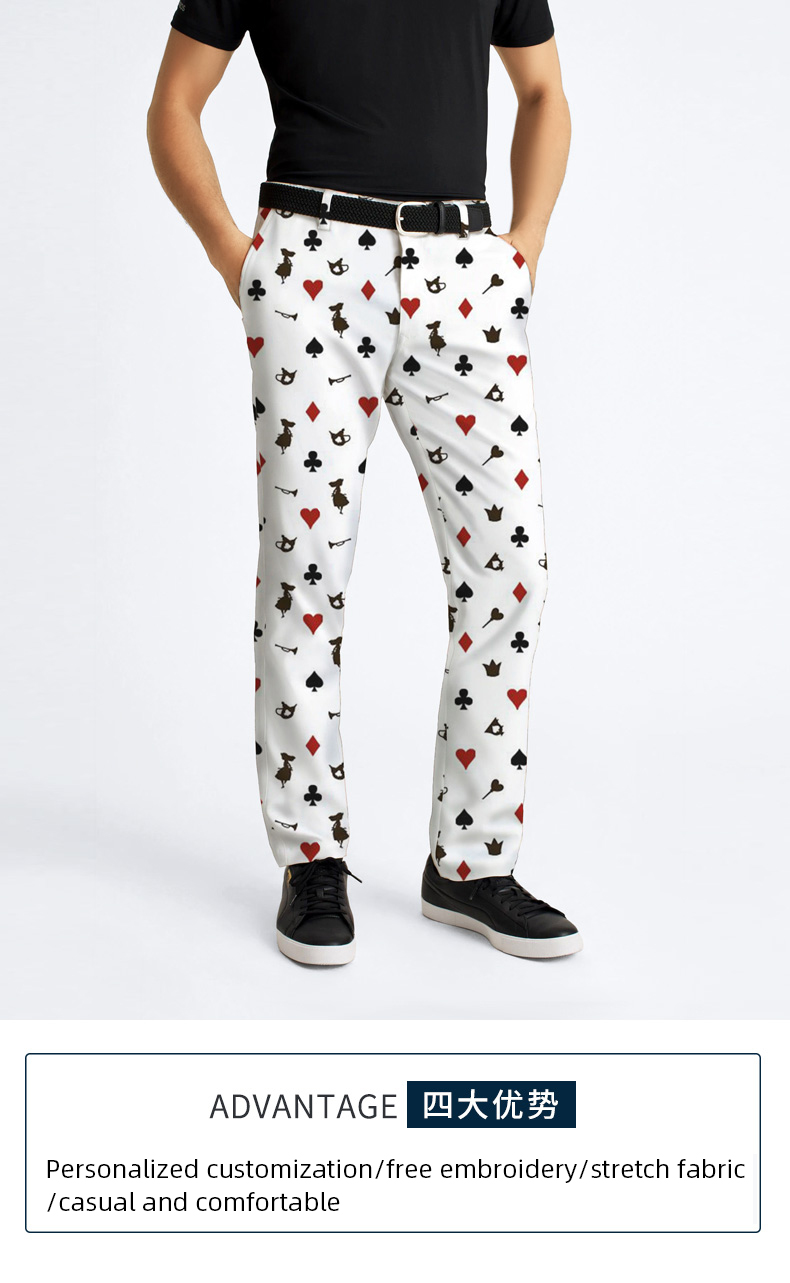 PGM KUZ123 custom men's golf long pants high quality golf pants-企业官网