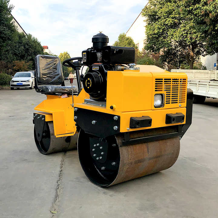 1 Ton 3 Ton 5 Ton diesel Road Roller Double Drum Roller Compactor Road ...