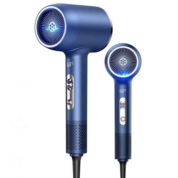 High Speed 110,000Rpm Professional Ionic Hair Dryer 2400W Fast Drying Low Noise Blower Dryer ...