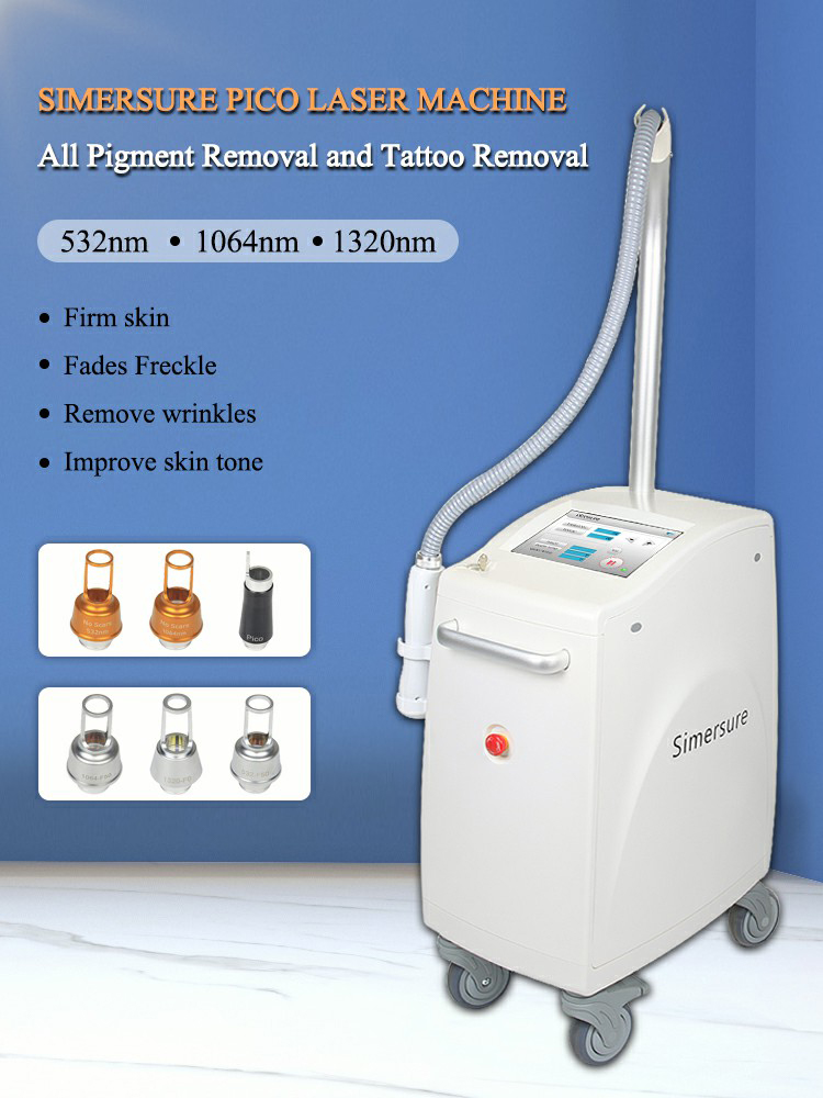 Portable Picosecond Skin Laser Machine Price For Skin Tag, Scars ...