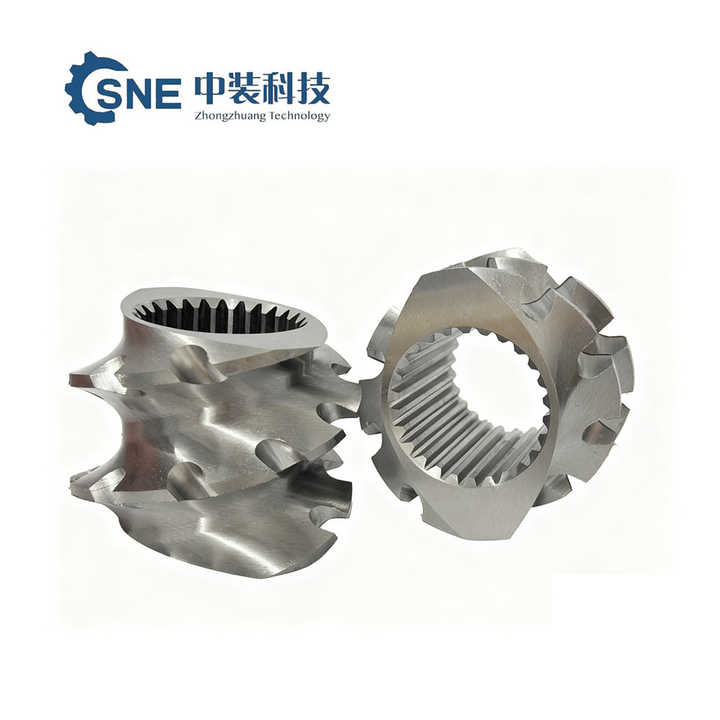 Wear Resistance Screw element Screw Barrels for Twin Screw Extruder ...
