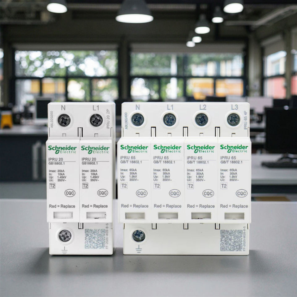 Schneider T2 Surge Protector SPD A9L040200, 2P 40KA/65KA/100KA 4P, UL ...