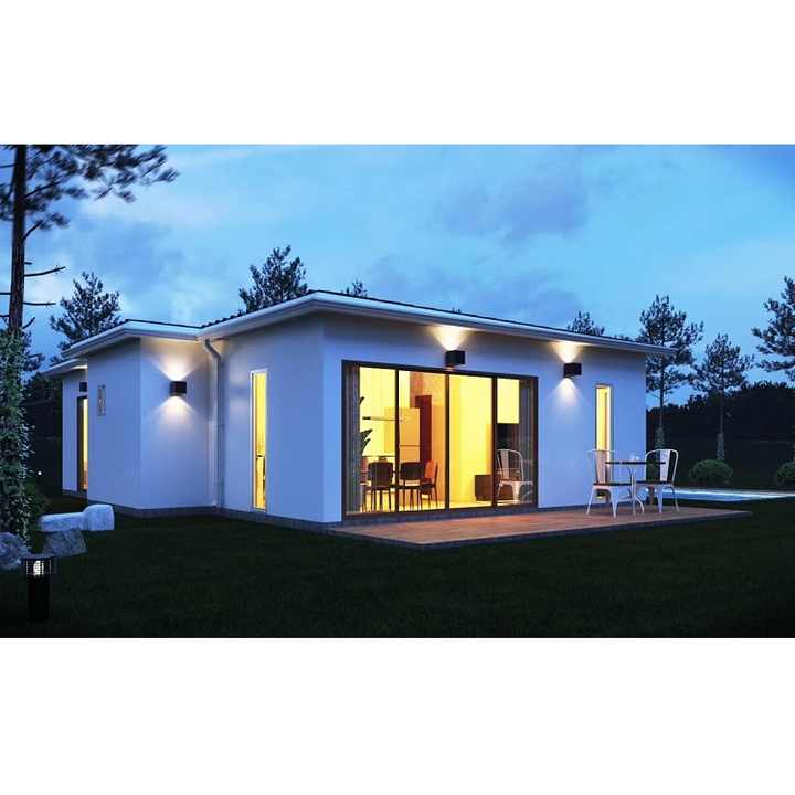 Customized easy assembly economic prefabricated 3 bedroom prefab house plans| Alibaba.com