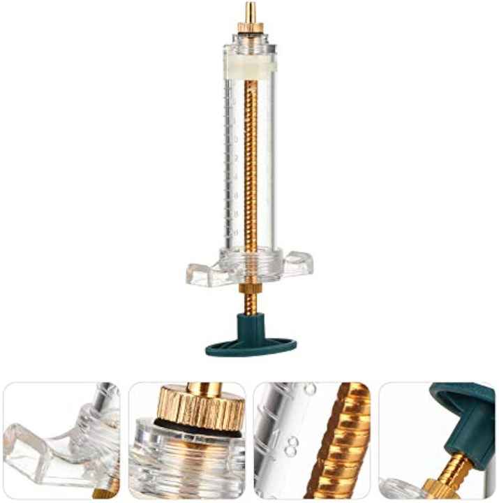 Veterinary Reusable Animal Vaccine Injector Needles Animal Feeding ...