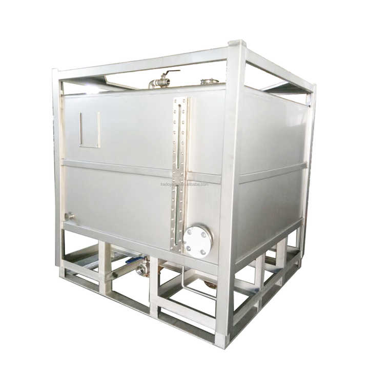 2000L Stainless Steel Fuel Storage IBC Tote Tank - Safe & Durable