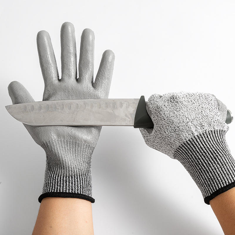 Grade 5 Construction Engineering Gloves Garden Handling Glass ...