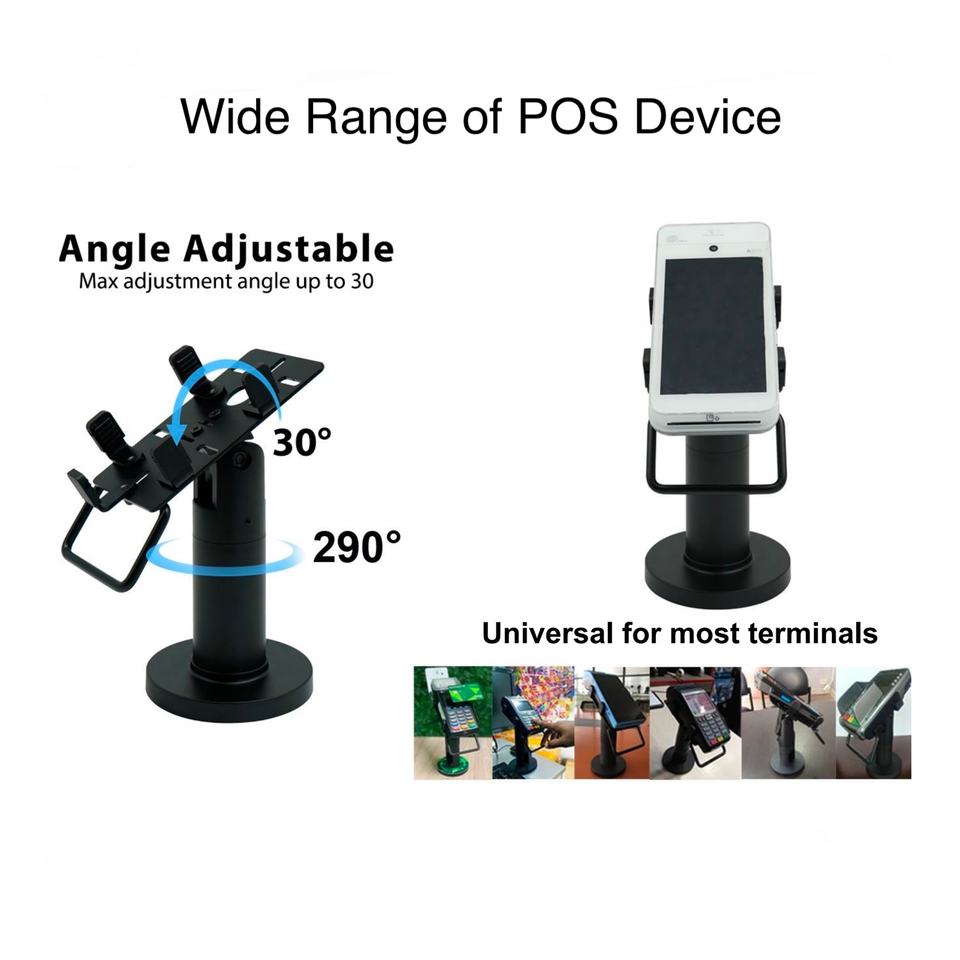 Universal Adjustable Metal Credit Card Terminal Stand Holder for POS ...