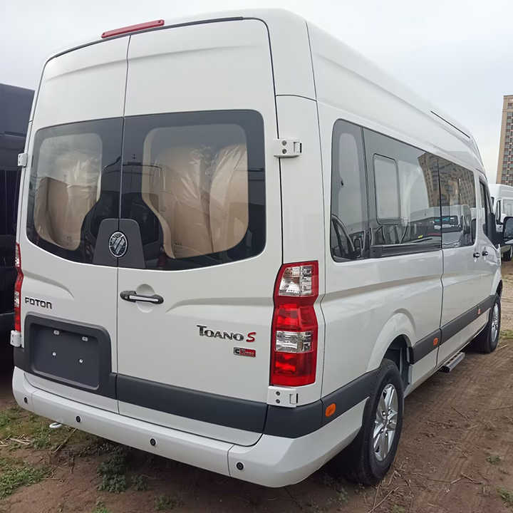 Hot Sale FOTON Toano MINI BUS 4*2 Tujano Cargo Van BUS 13-18 Seats ...