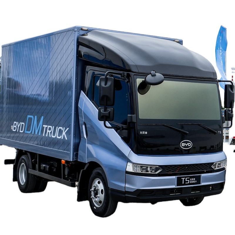 2025 Byd T5 4.5t 4m Single Row Truck New Energy Hybrid Vehicles 1000km ...