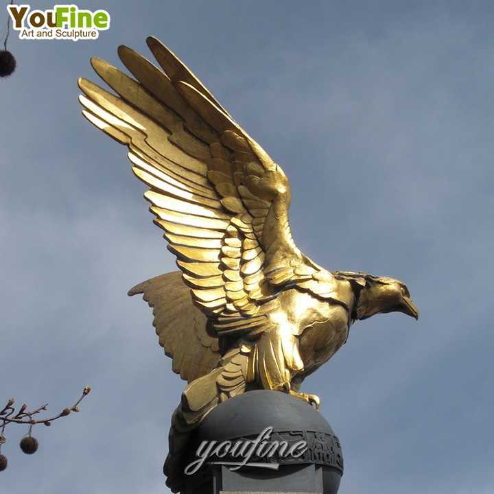 Outdoor Garden Decor Life Size Bronze Metal Hawk Sculpture| Alibaba.com
