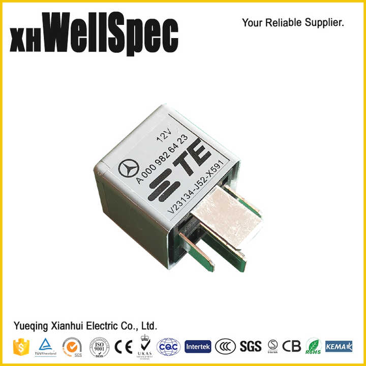 Relay 12V for Mesin Cuci A0009826423 V23134-J52-X591 70A 4PIN