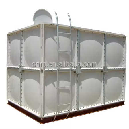 Square Rectangular Modular GRP FRP Large Food Grade Water Storage Tank ...