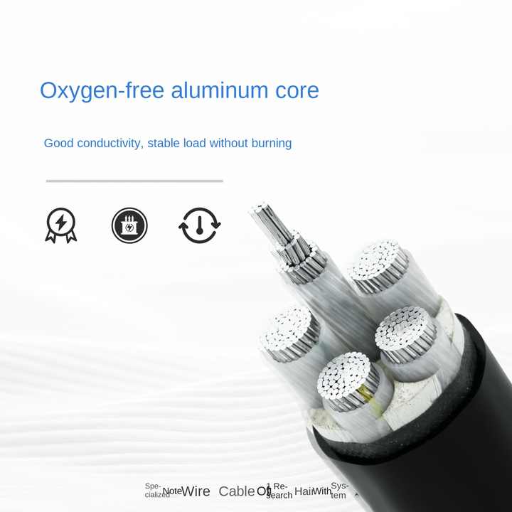 Factory Direct YJLV Aluminum Core Cable National Standard Three-Phase ...