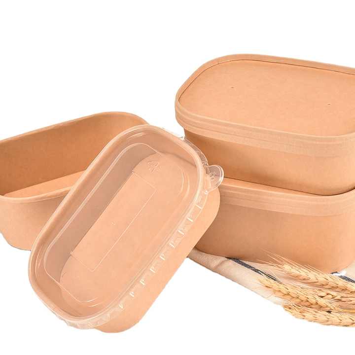 750ml Disposable Rice Take Out Food Packaging - Eco-friendly