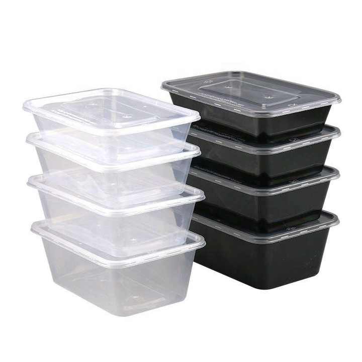Rectangle Disposable Food Containers - Perfect for Takeaway