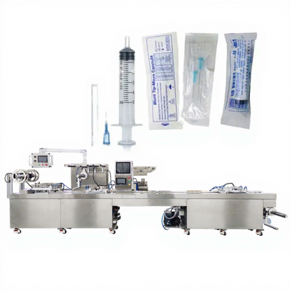 High Speed DPB420 Automatic Soft Blister Packing Machine Custom Vacuum ...