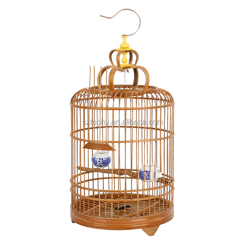 Portable, Easy-Assembly, and Durable Bamboo Bird Cage - Alibaba.com