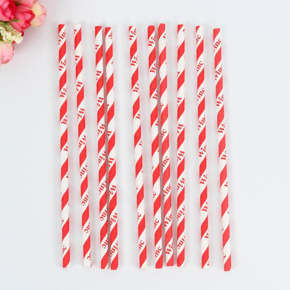 Food Grade Disposable Feature Recyclable Paper Drinking Straw for ...