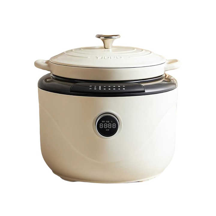 Multifunctional Cooker Cuisine Enameled Casserole Pot Enamel Interior ...