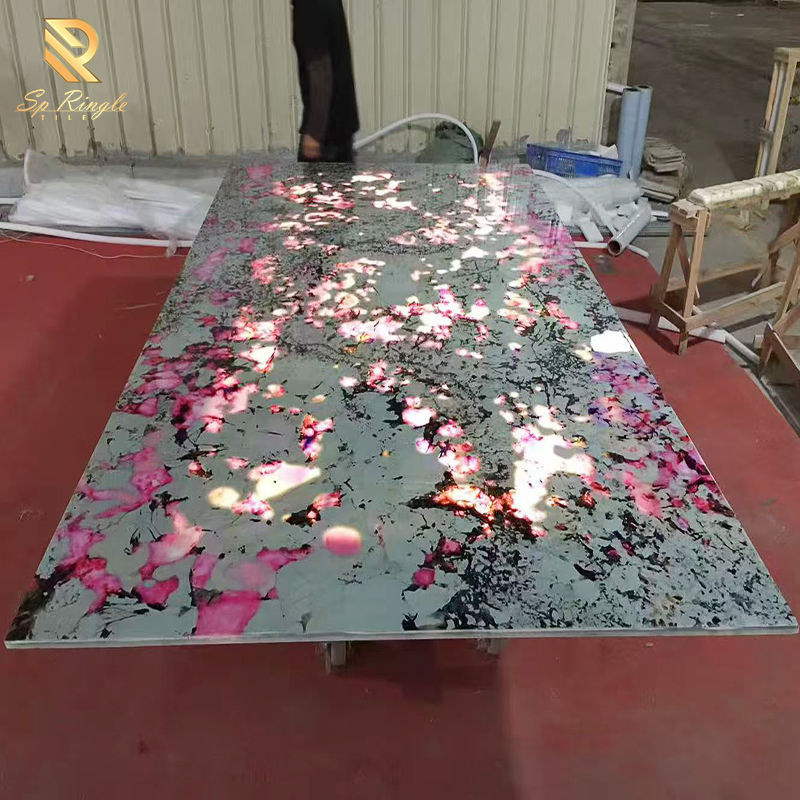 Springletie Vibrantly Colored, Translucent Resin Panels | Custom-made ...