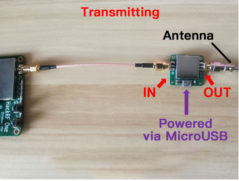 Upgraded PortaPack H2 + HackRF One SDR Radio Receiver Mounted with LNA SMA Cable Products from ...