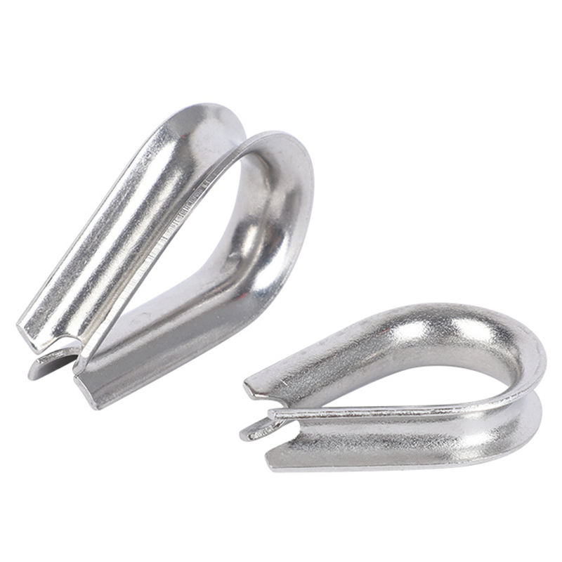 Galvanized Stainless Steel 304/316 Wire Rope Thimble Clamp Rigging Box ...