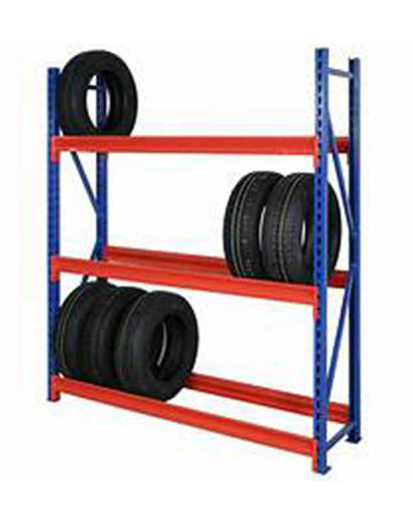 Warehouse storage shelf stacking racks tire rack garage shelving unit ...